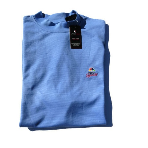 NBC Sports | Shirts | Mens Athleisure Nbc Sports Moc Neck Athletic ...